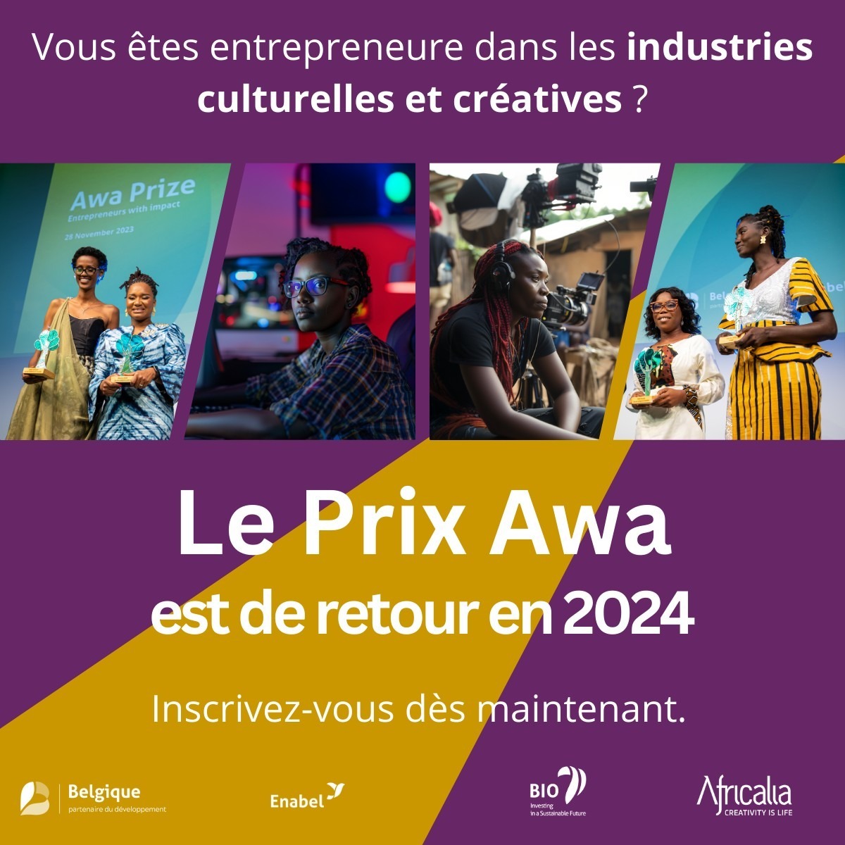 Enabel: Le Prix Awa 2024 - Africalia